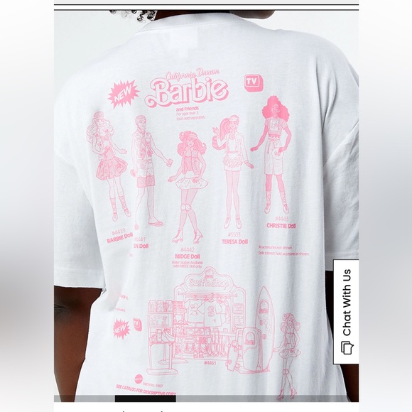PacSun | Tops | Barbie California Dream Tshirt | Poshmark